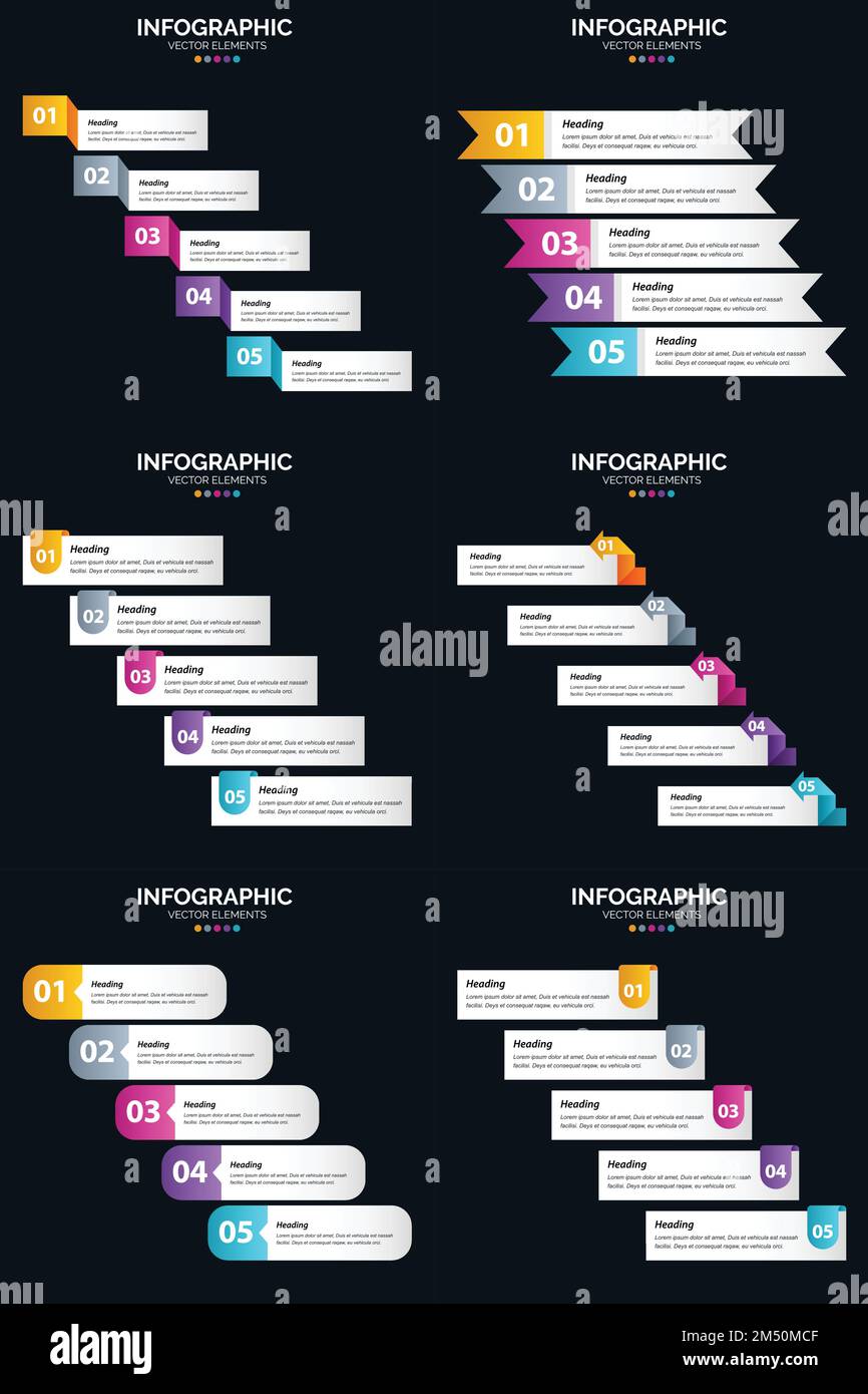 Set of 4 vector line backgrounds for a professional and polished finish ...