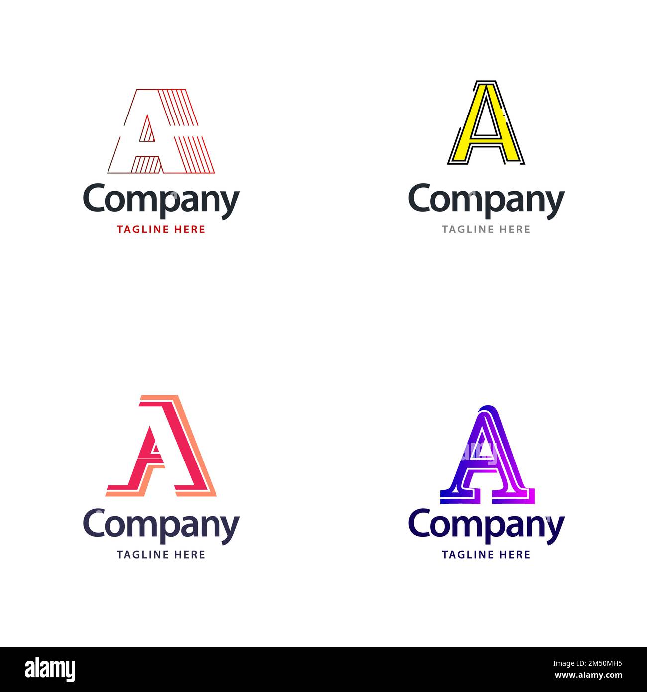Modern logos Stock Vector Images - Alamy