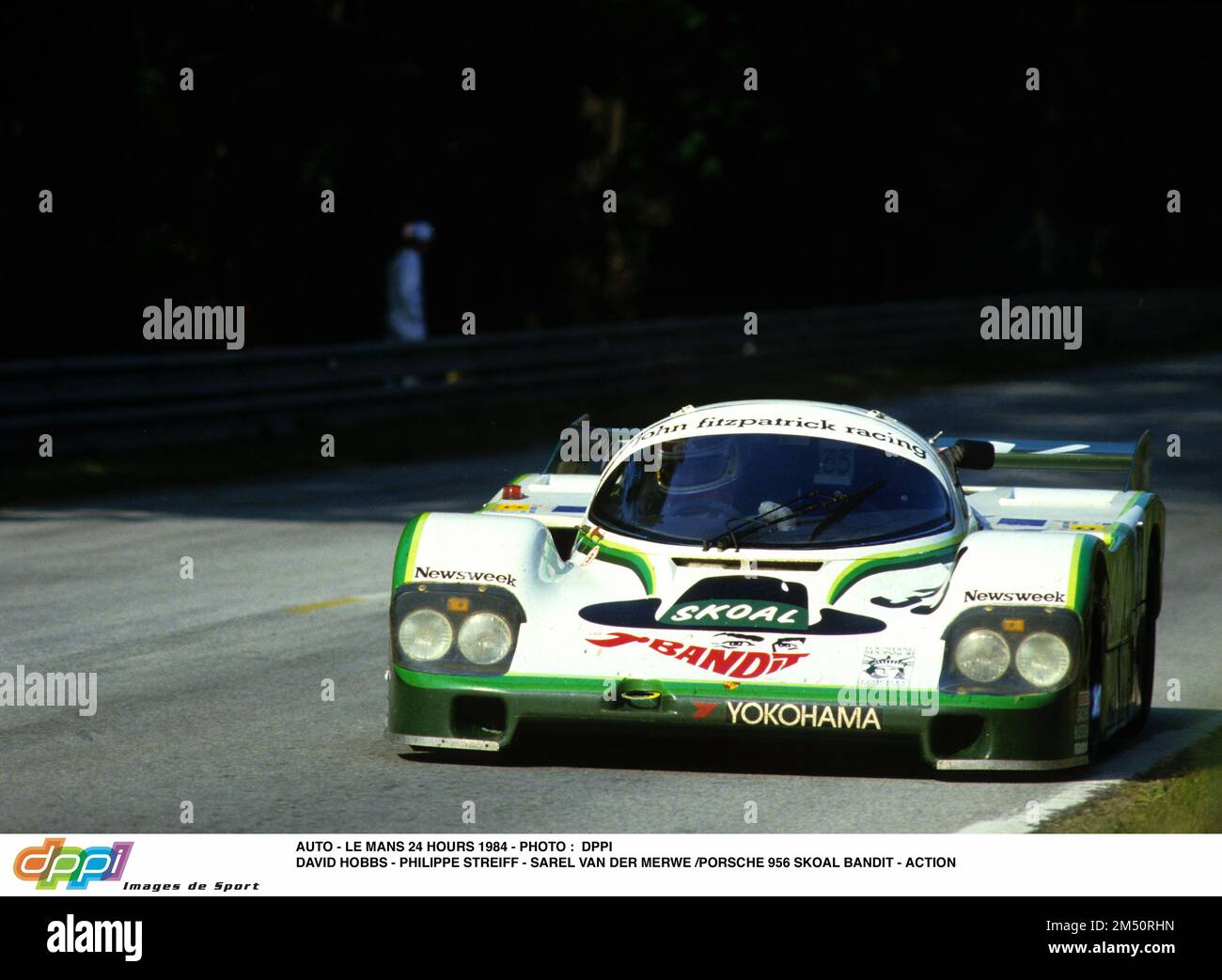 AUTO - LE MANS 24 HOURS 1984 - PHOTO : DPPI DAVID HOBBS - PHILIPPE STREIFF - SAREL VAN DER MERWE ...