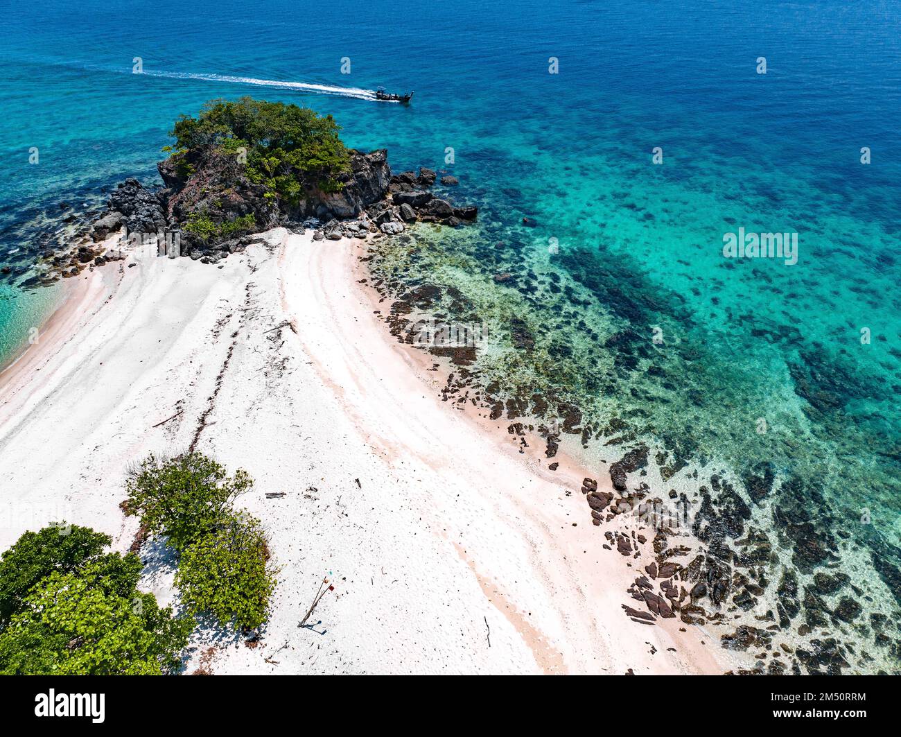 Aerial view of Koh Khai Tarutao national park, Satun, Thailand Stock ...