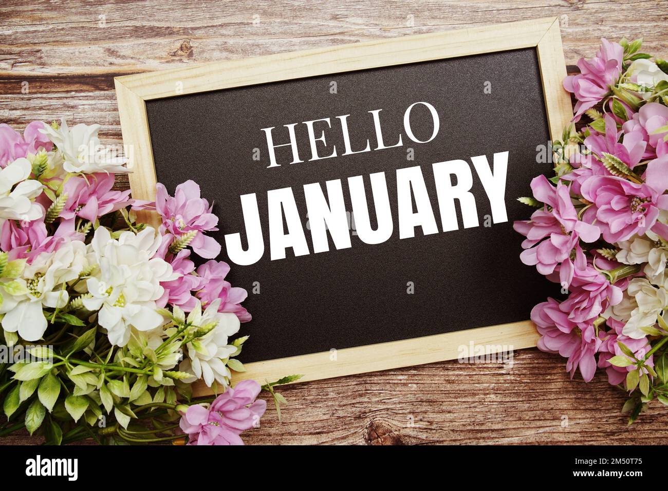 December month text written on hi-res stock photography and images - Alamy