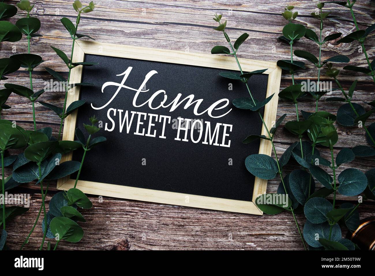 Home hand written lettering hi-res stock photography and images - Alamy