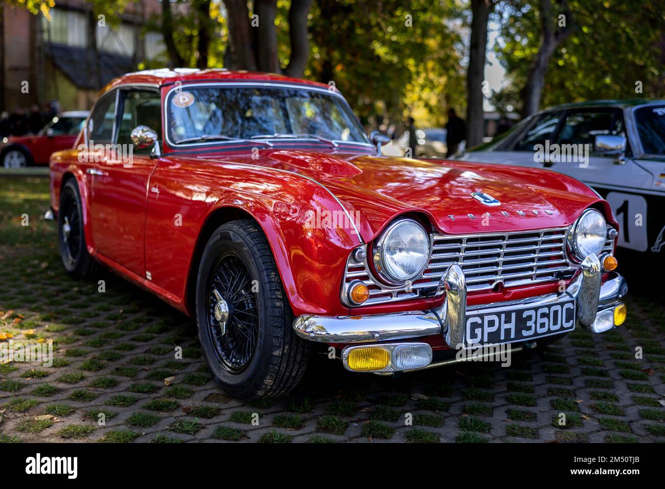 1964 Triumph Dove GTR4A ‘GPH 360C’ on display at the October Scramble ...