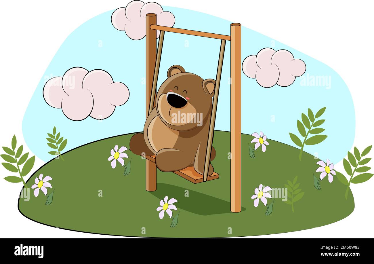 Bear rests Stock Vector Images - Alamy