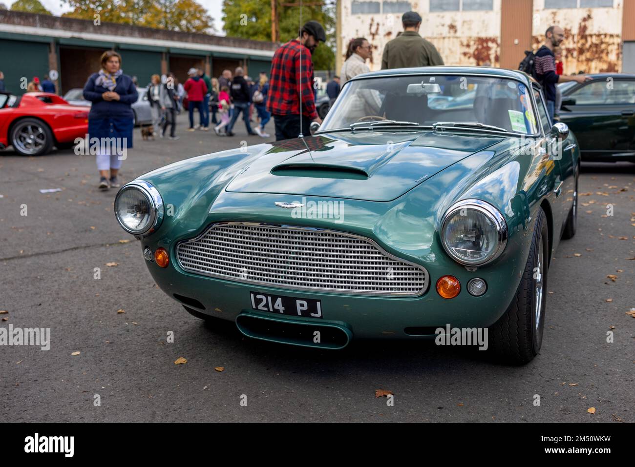 1963 Aston Martin DB4 ‘1214 PJ’ on display at the October Scramble held ...