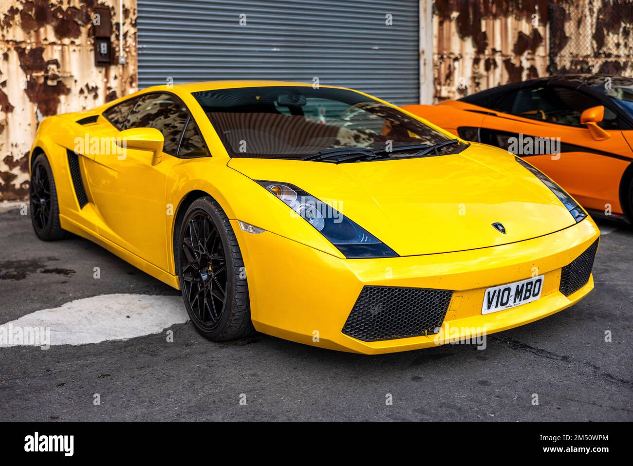 Lamborghini Gallardo Coupe ‘V10 MBO’ on display at the October Scramble ...
