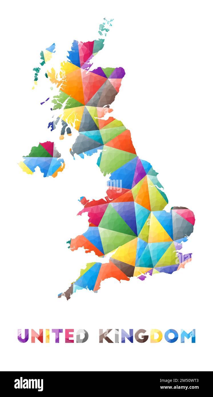 Map of scotland colorful Stock Vector Images - Alamy