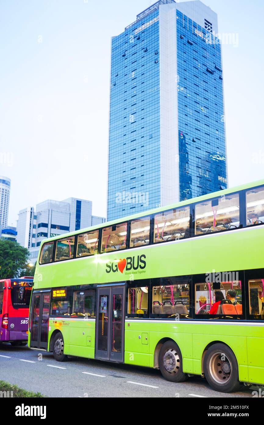 Singapore, 1 june 2022. singapore public transportation bus Stock Photo - Alamy