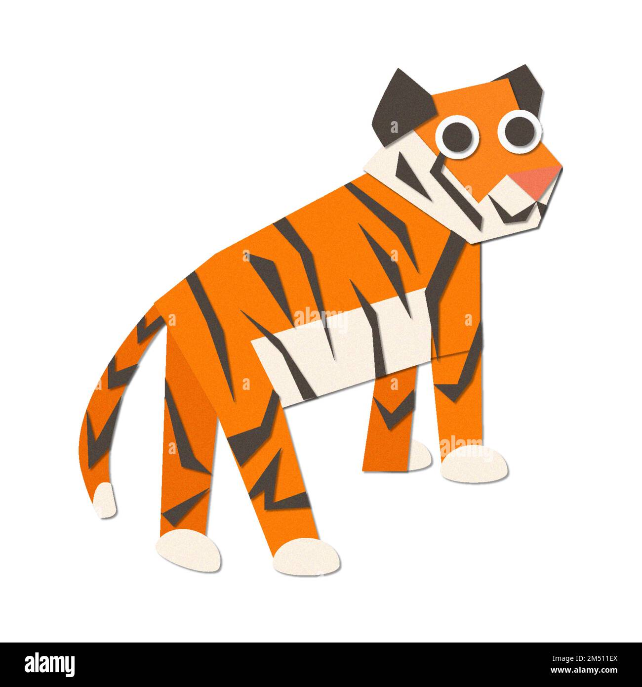 Baby tiger clipart Cut Out Stock Images & Pictures - Alamy