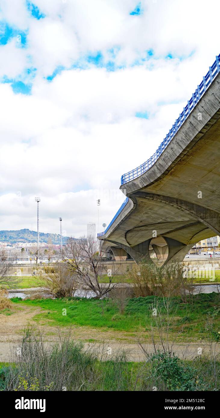 Bridge over the river besos hi-res stock photography and images - Alamy