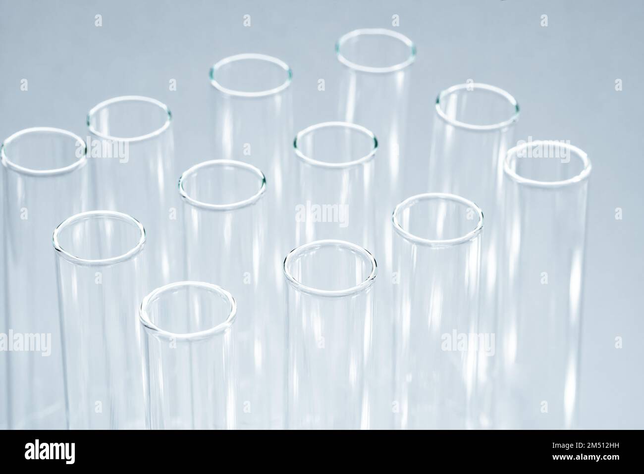 Laboratory glassware test tube close up macro photography. science ...