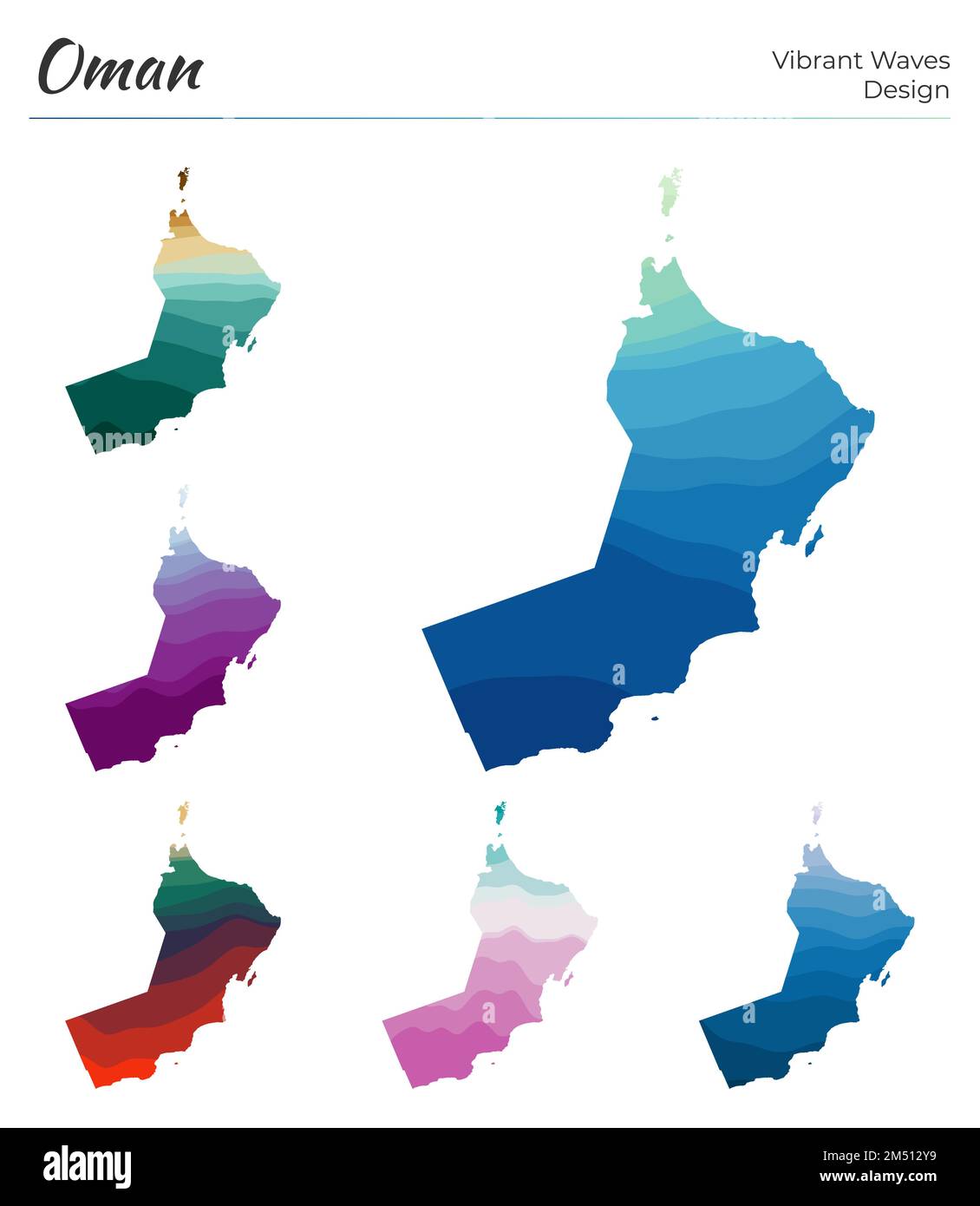 Oman flag territory with world map Stock Vector Images - Alamy