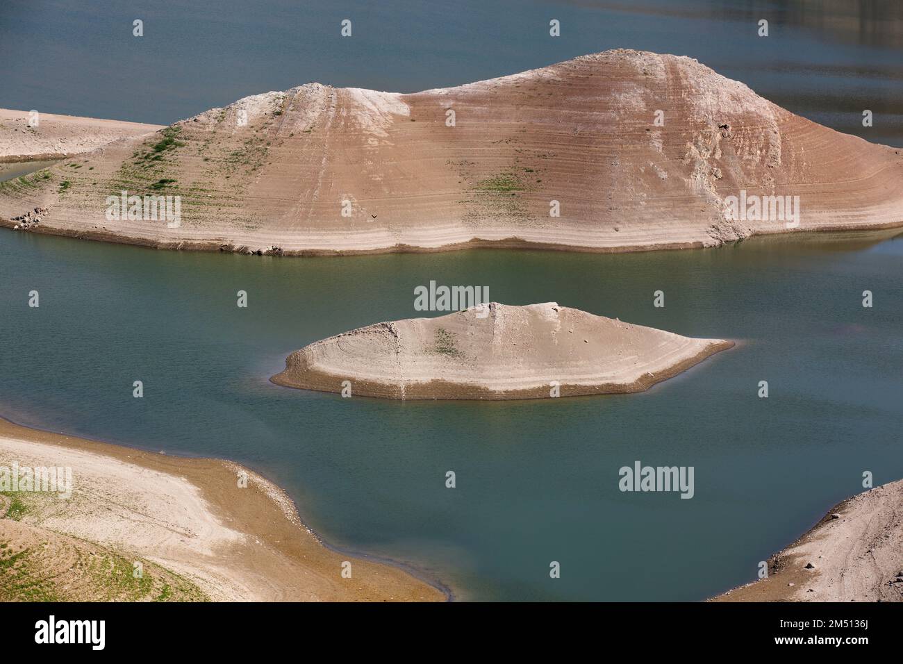 A landscape of Azat Reservoir between mountains Stock Photo - Alamy