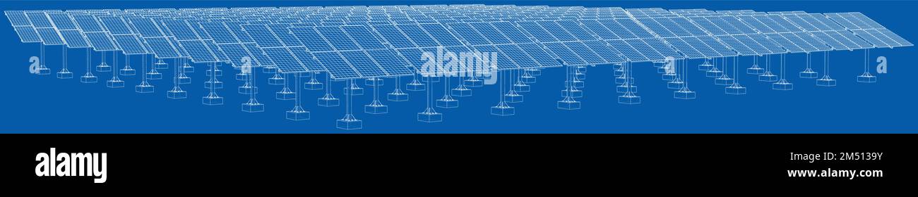 Solar Panel Concept. Vector Stock Vector Image & Art - Alamy
