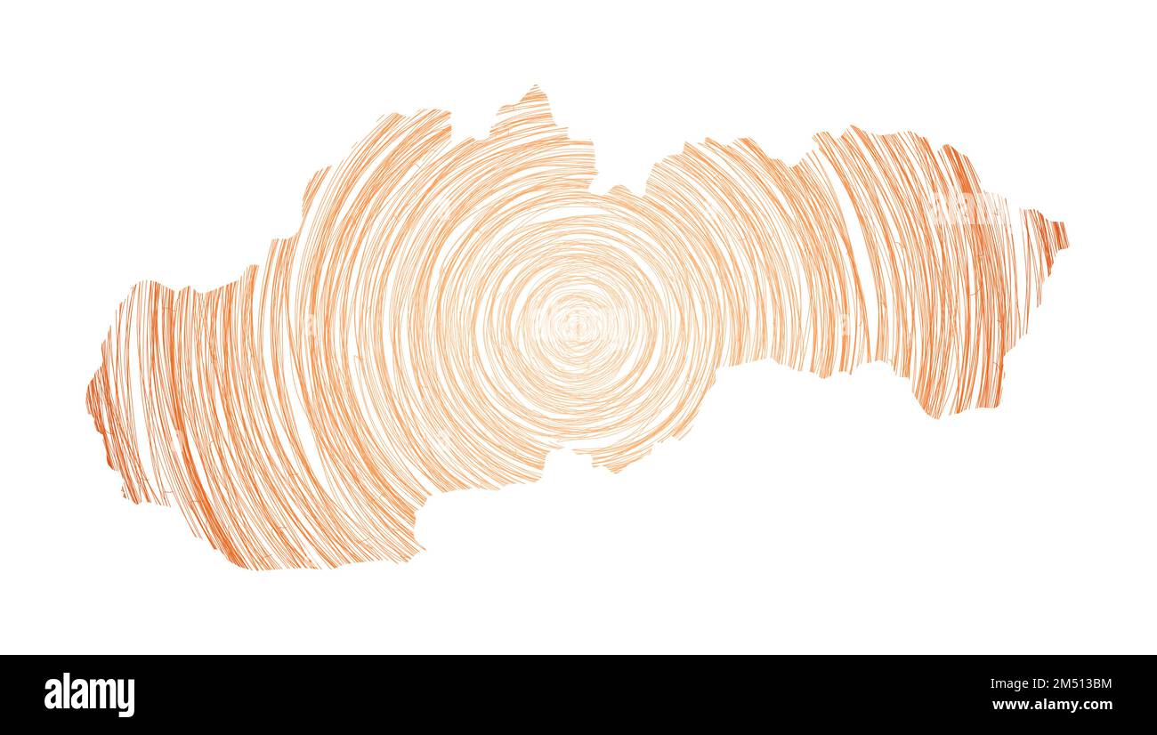 Concentric circles map Stock Vector Images - Alamy