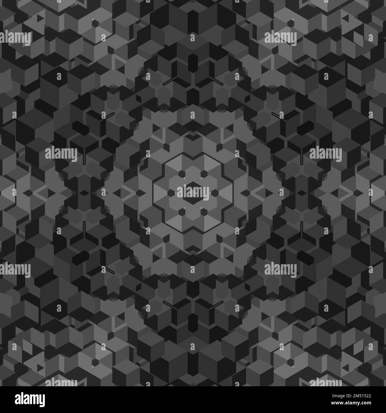 Abstract Computer generated Fractal design. A fractal is a never-ending ...