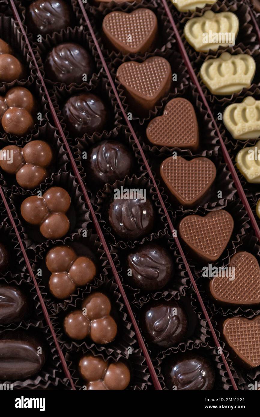 Box of chocolates Stock Photo - Alamy