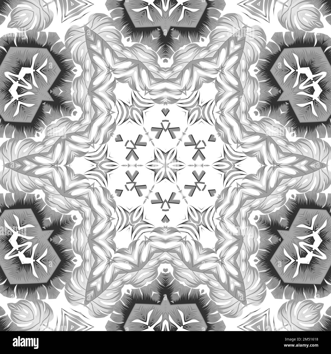 Abstract Computer generated Fractal design. A fractal is a never-ending ...