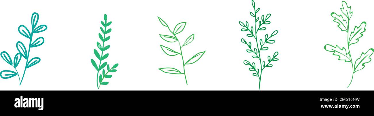 A floral background of decorated branches Stock Vector Image & Art - Alamy