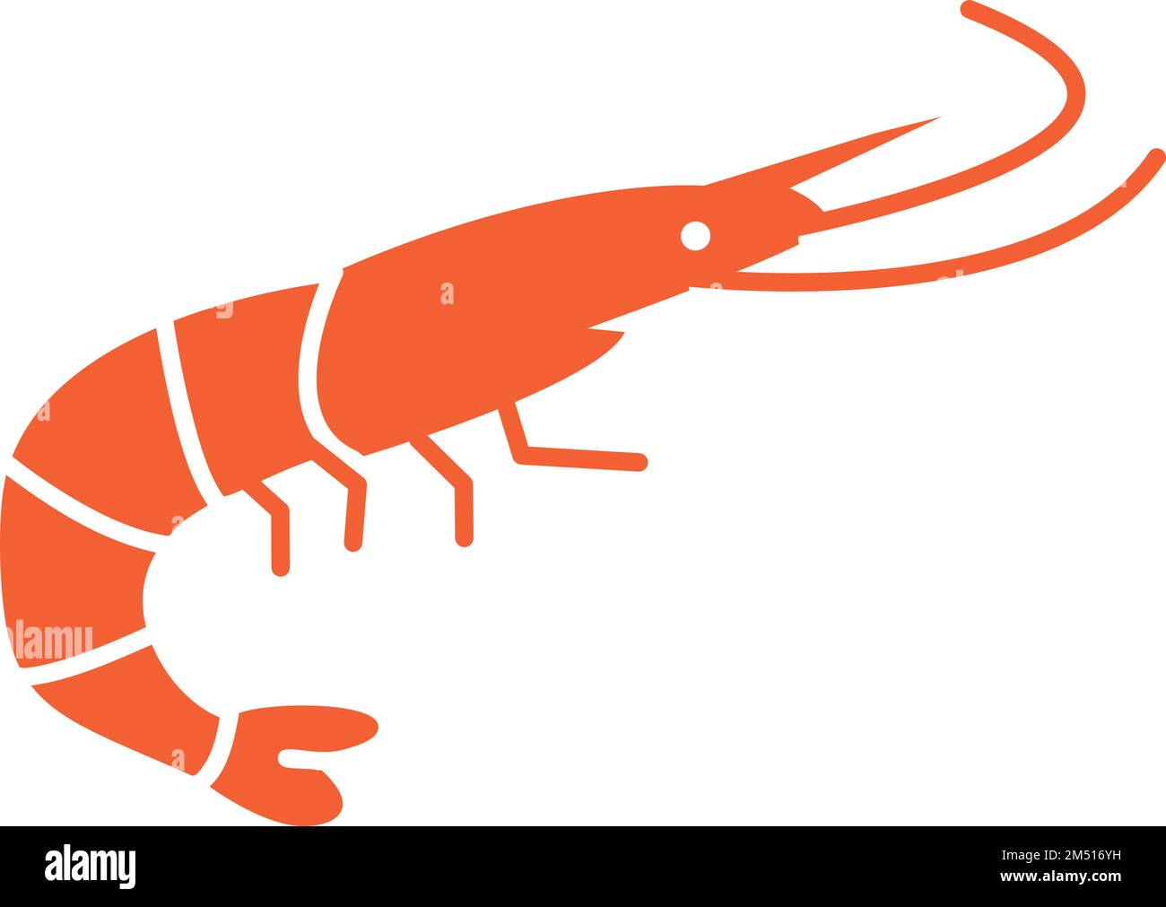 Cartoon red shrimp crab lobster Stock Vector Images - Alamy