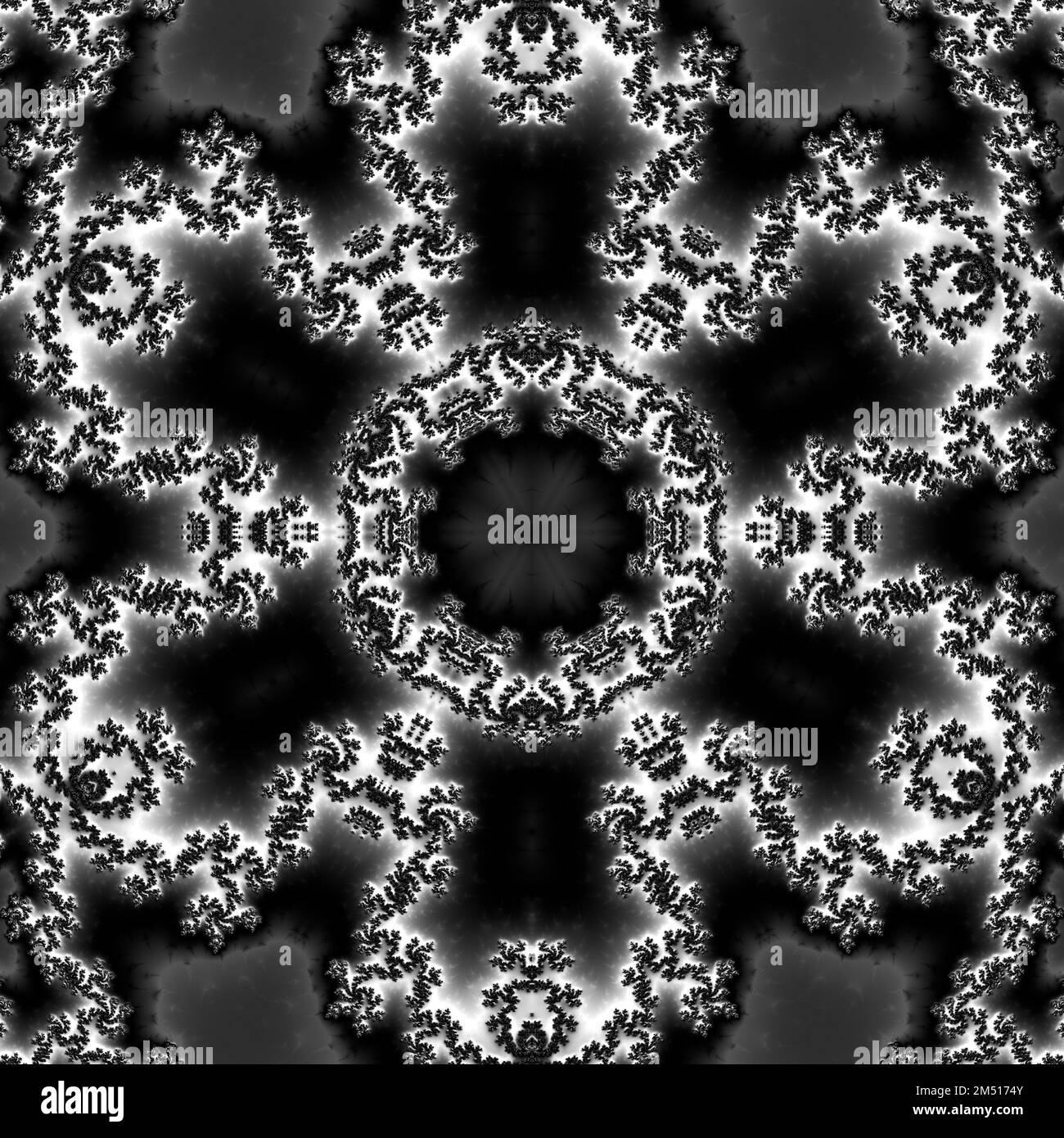 Abstract Computer generated Fractal design. A fractal is a never-ending ...