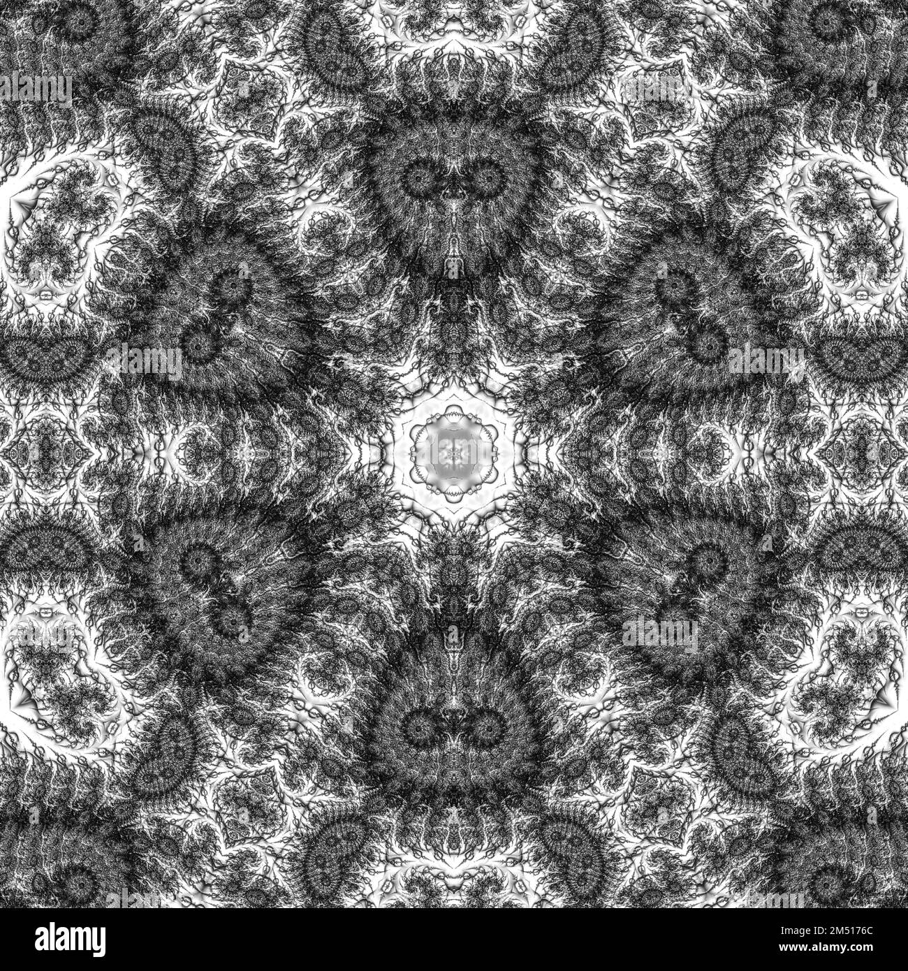 Abstract Computer generated Fractal design. A fractal is a never-ending ...