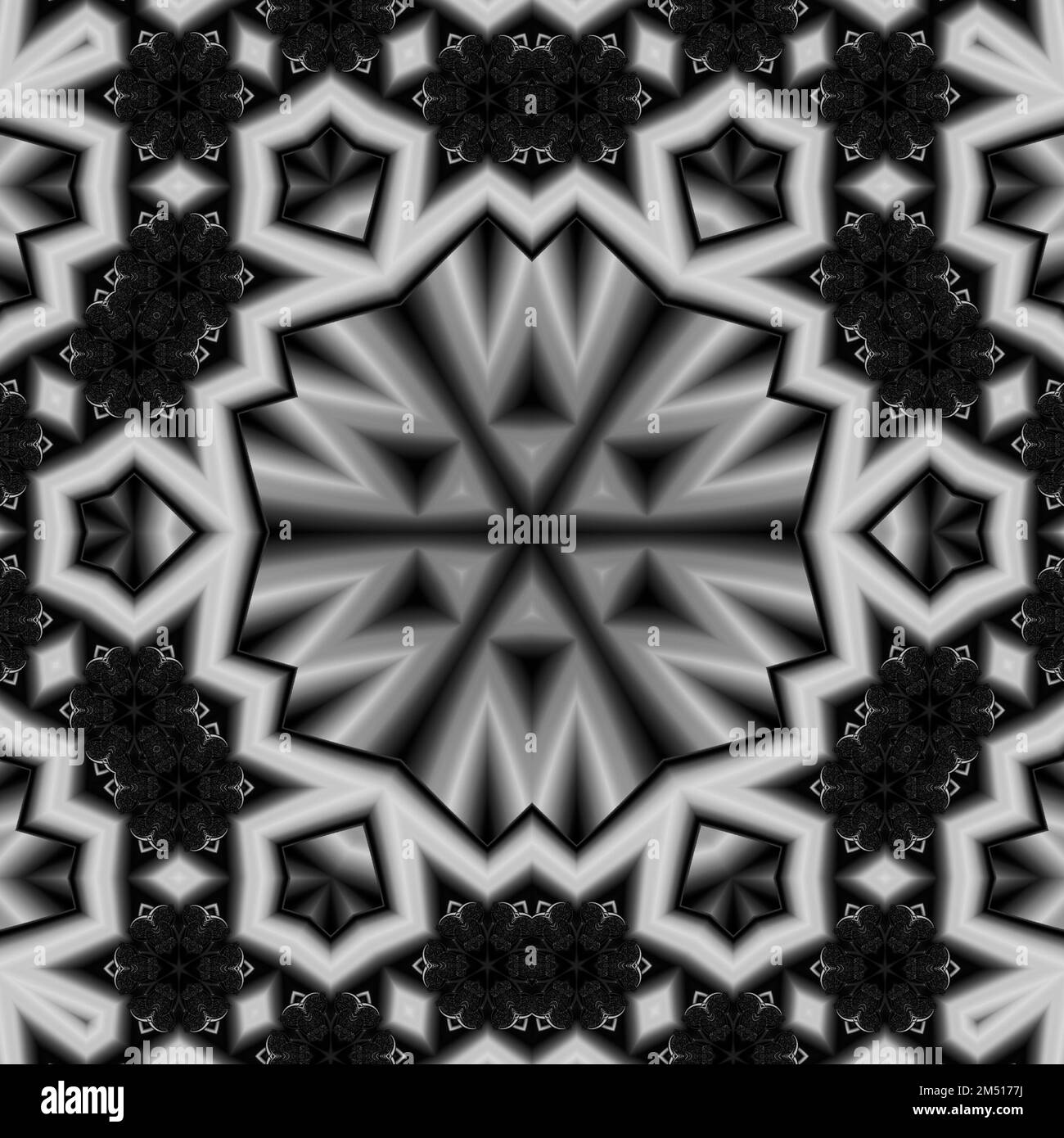 Abstract Computer generated Fractal design. A fractal is a never-ending ...