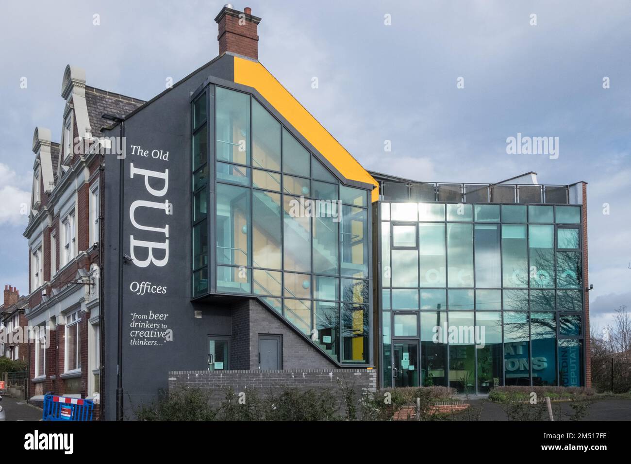 The Old Pub,on,Albion Row,Byker,Ouseburn,now,repurposed,as,office ...