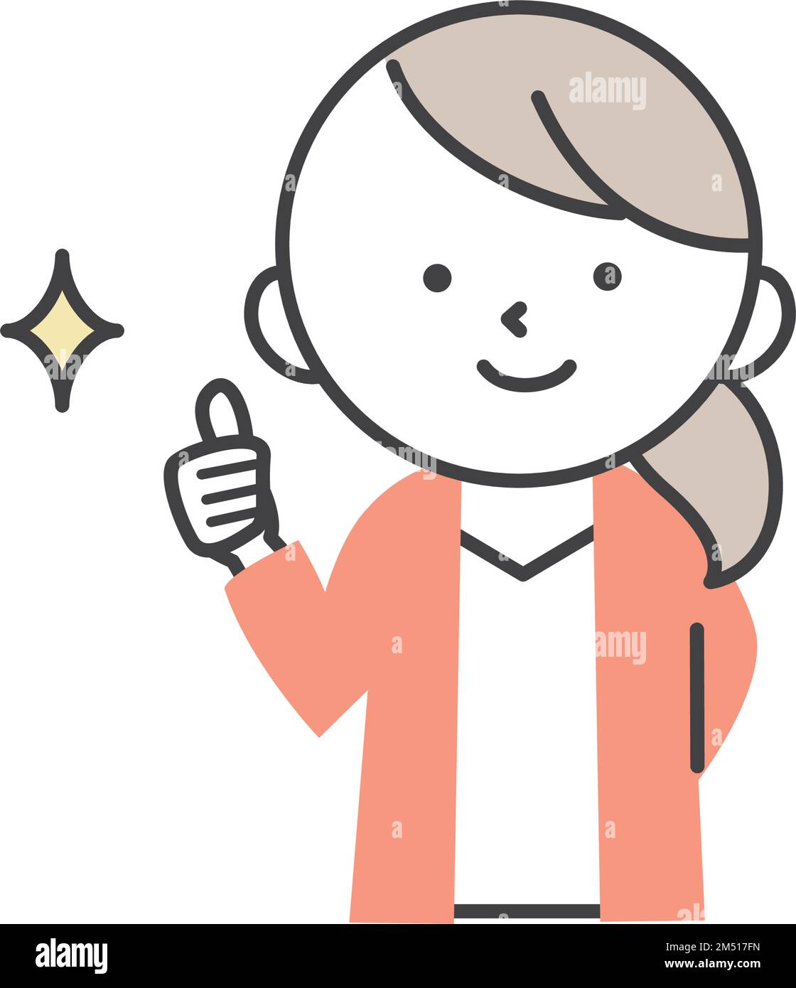 Young woman giving thumbs up sign Stock Vector Image & Art - Alamy Young woman giving thumbs up sign Stock Vector Image & Art - Alamy