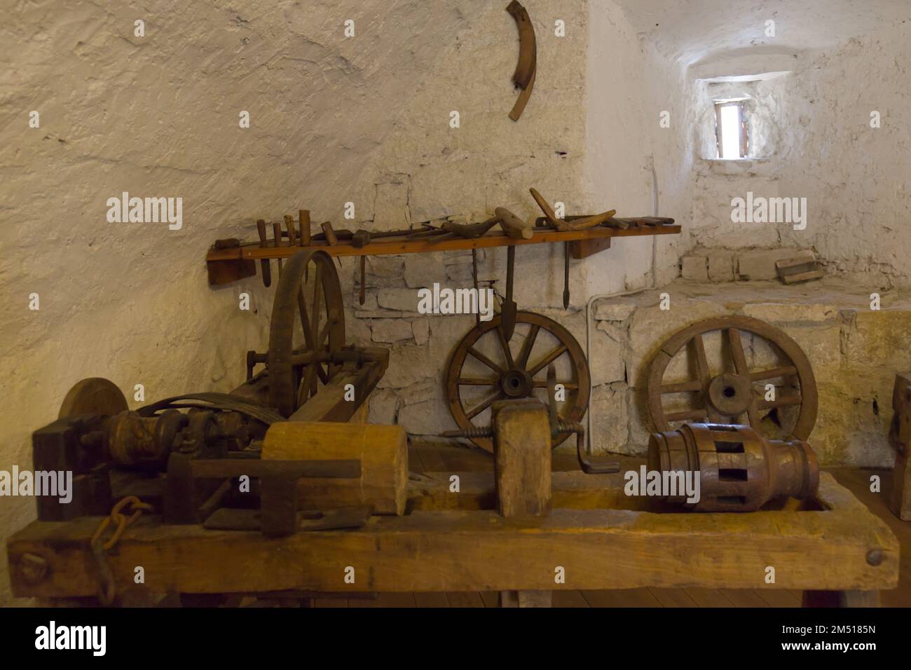 The museum exhibits in Pazin Castle, Croatia Stock Photo - Alamy
