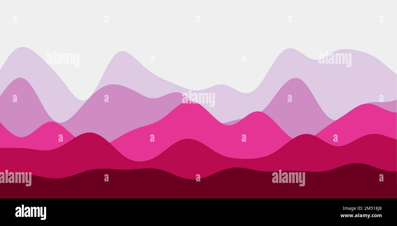 Red and purple waves Stock Vector Images - Alamy