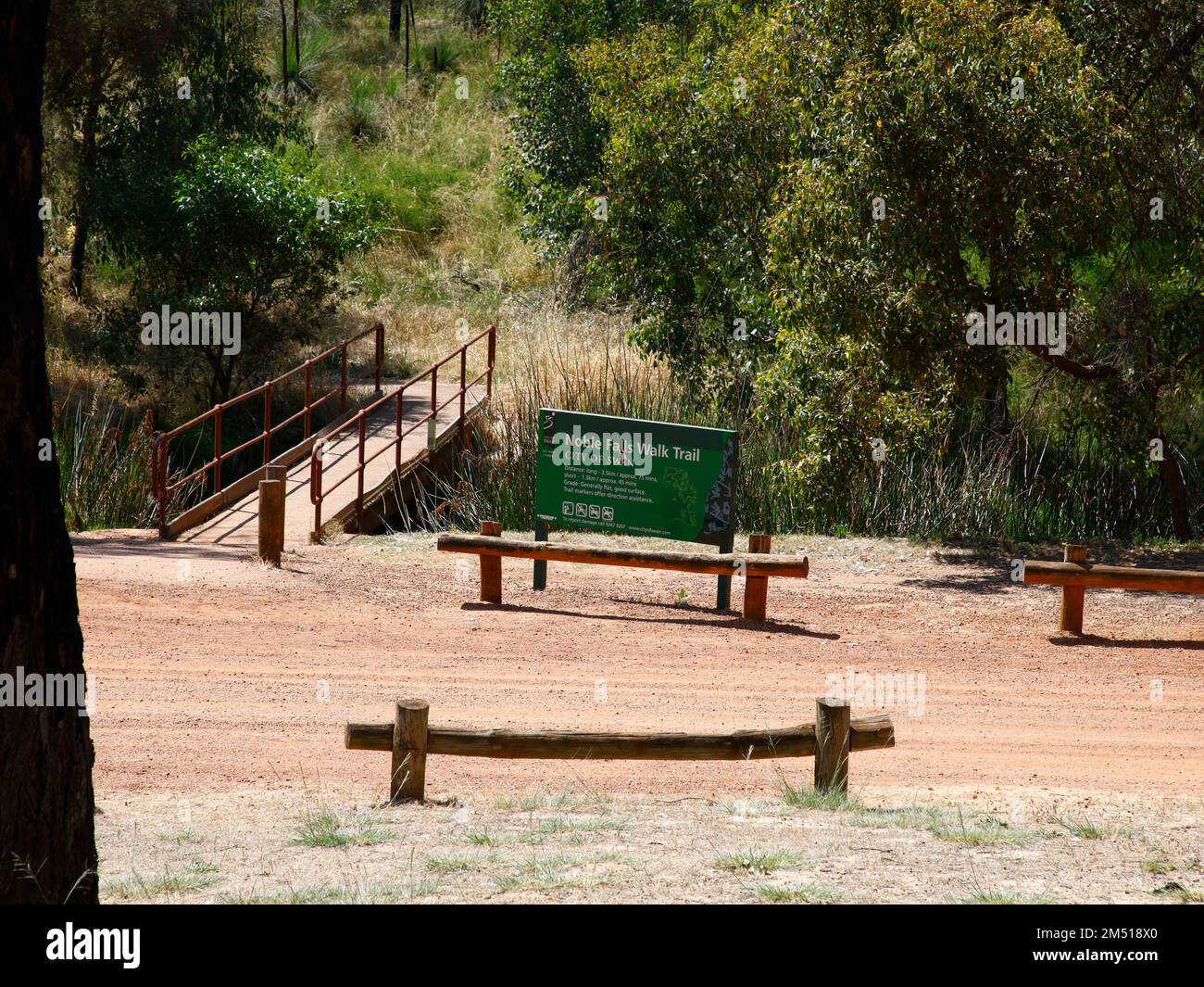 Noble falls walk trail hi-res stock photography and images - Alamy