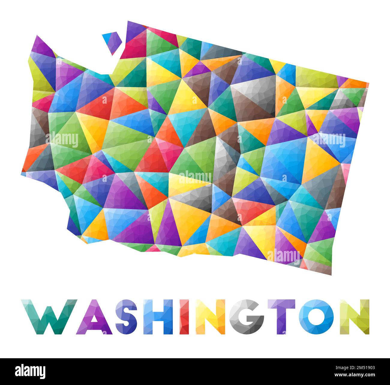 Washington state low Stock Vector Images - Alamy