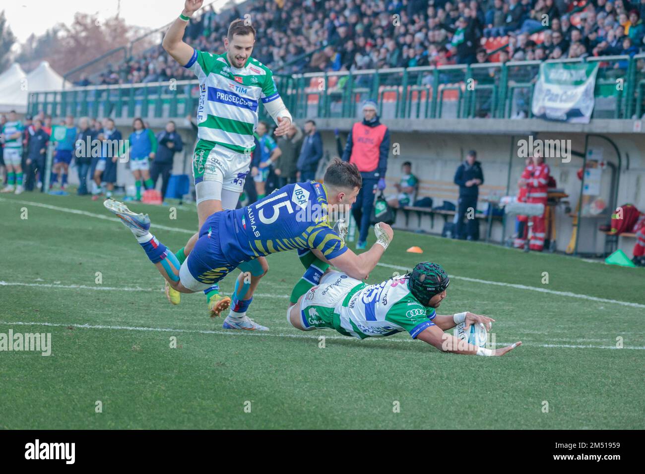 Lorenzo pani zebre rugby hi-res stock photography and images - Alamy