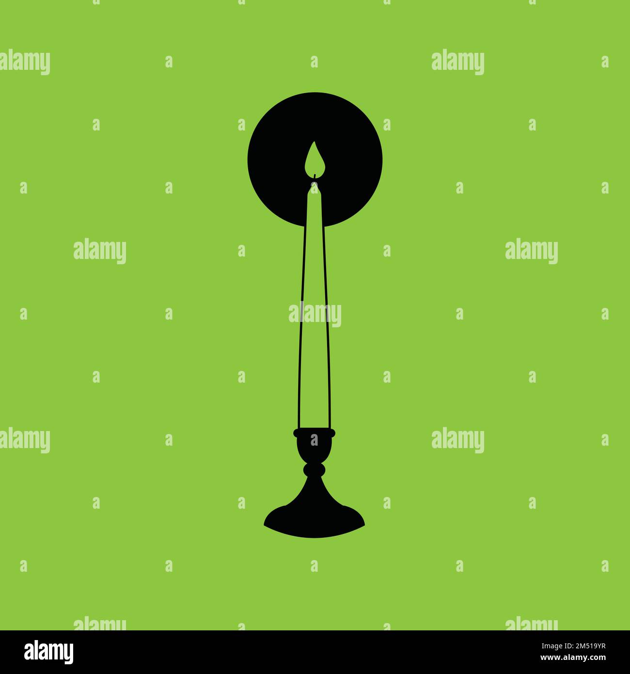 Candelabra icon isolated. Antique Concept. - Vector . Vector ...