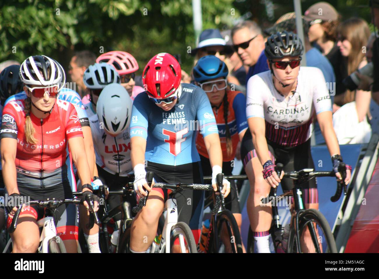 Women's Cycling at the Lake Bluff Criterium 2022 during the ...