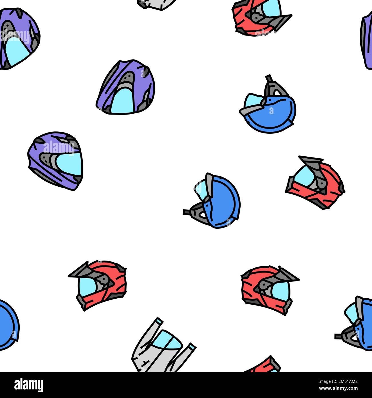 motorcycle bike motor sport vector seamless pattern Stock Vector Image ...