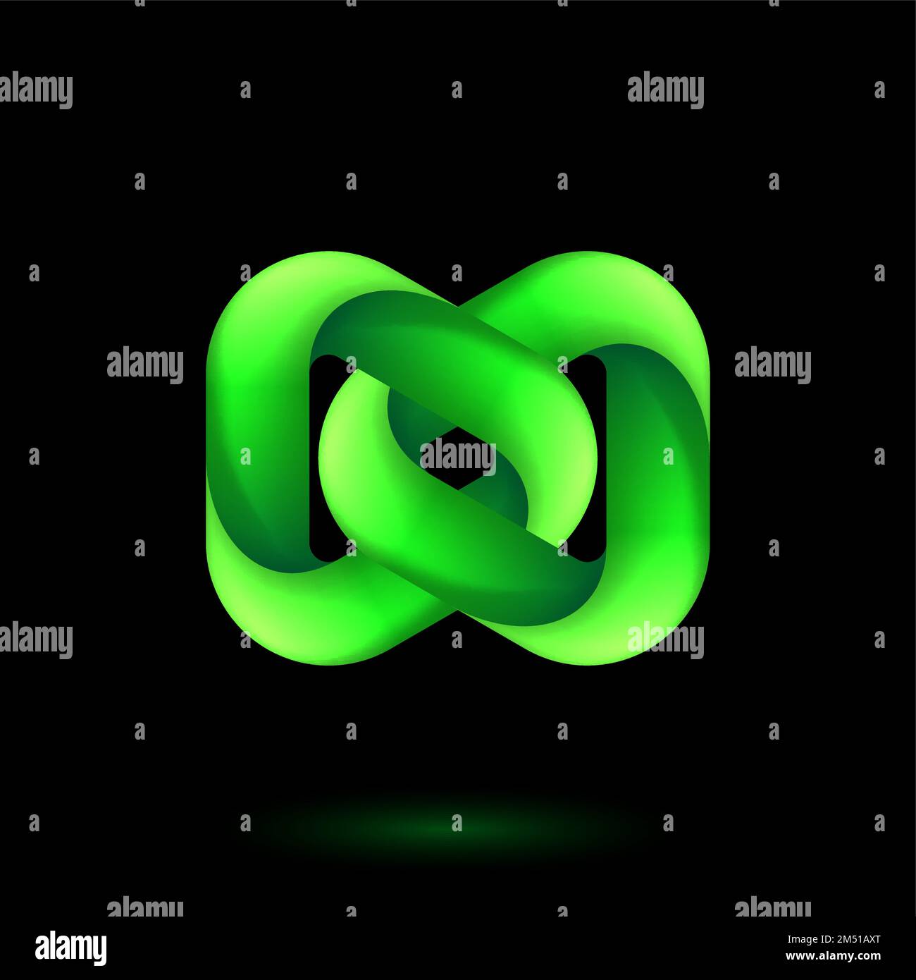 Torus knot Stock Vector Images - Alamy