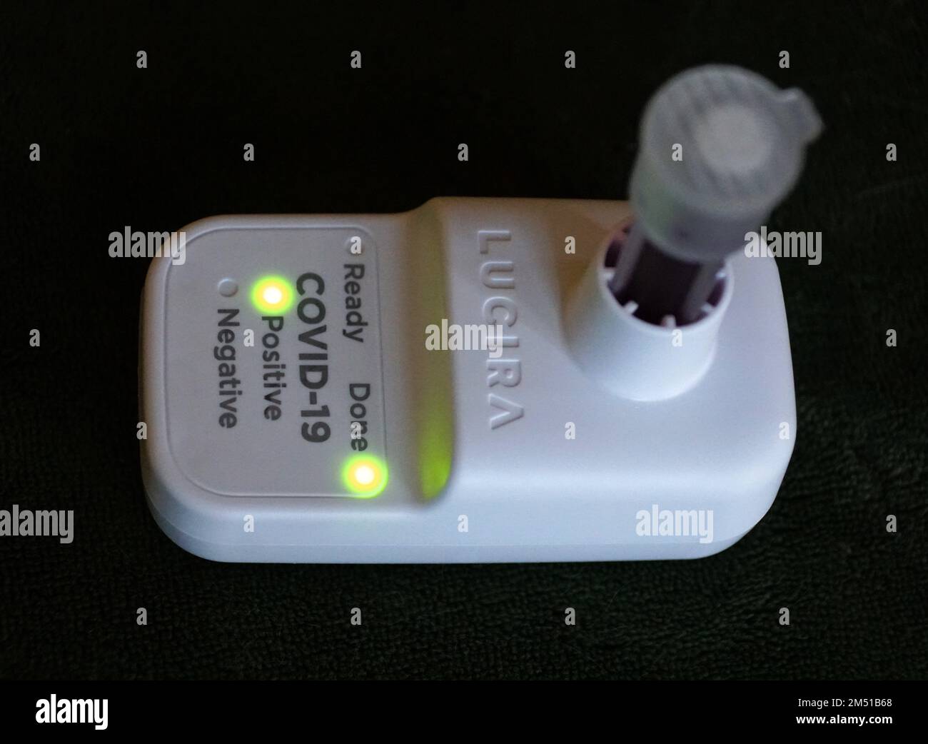 Wilmington, Delaware, U.S.A - December 24, 2022 - The positive result ...