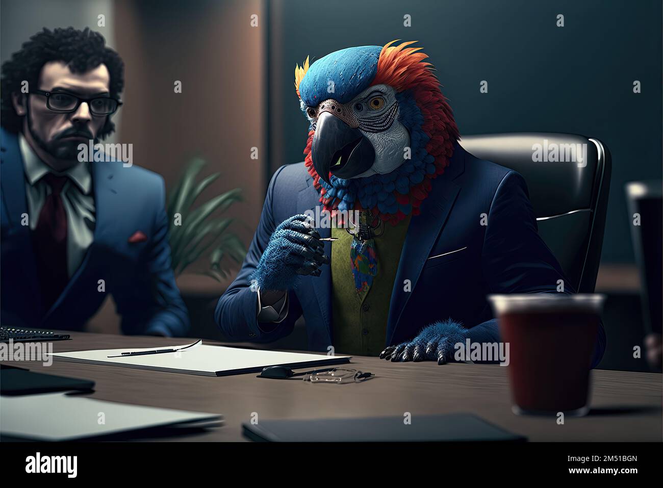 Abstract parrot hi-res stock photography and images - Alamy