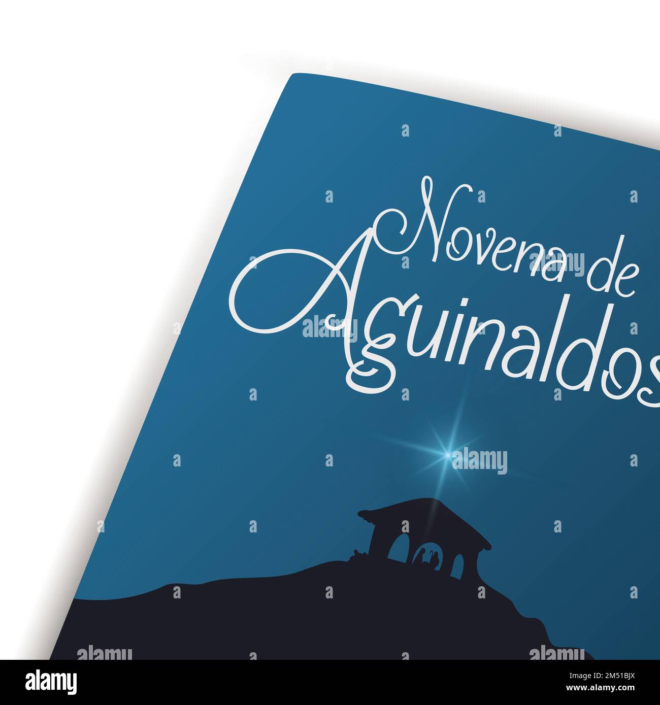 View of the traditional Colombian book of 'Novena de Aguinaldos ...