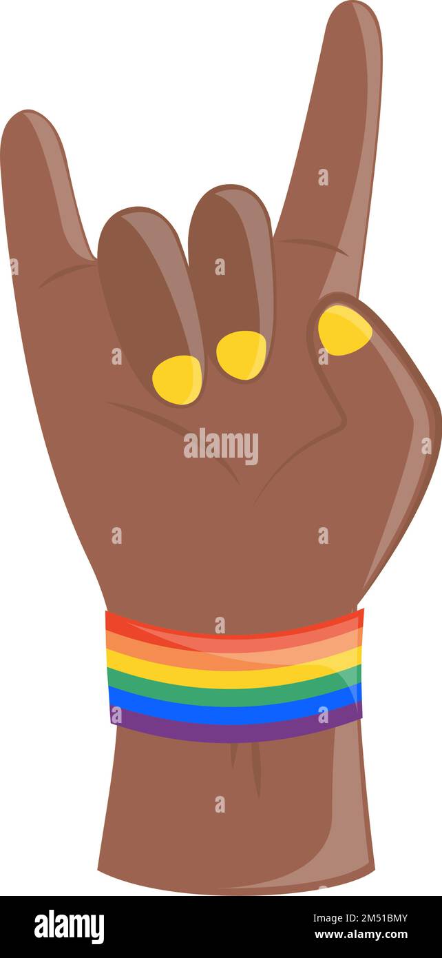 Lgbt bracelet Stock Vector Images - Alamy