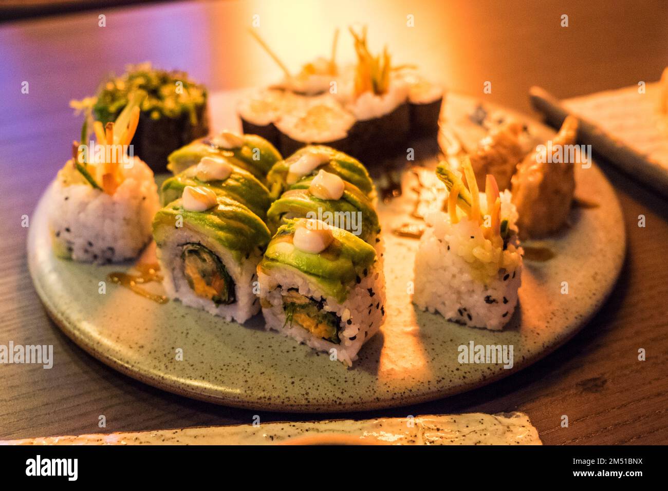 Handcrafted sushi hi-res stock photography and images - Alamy