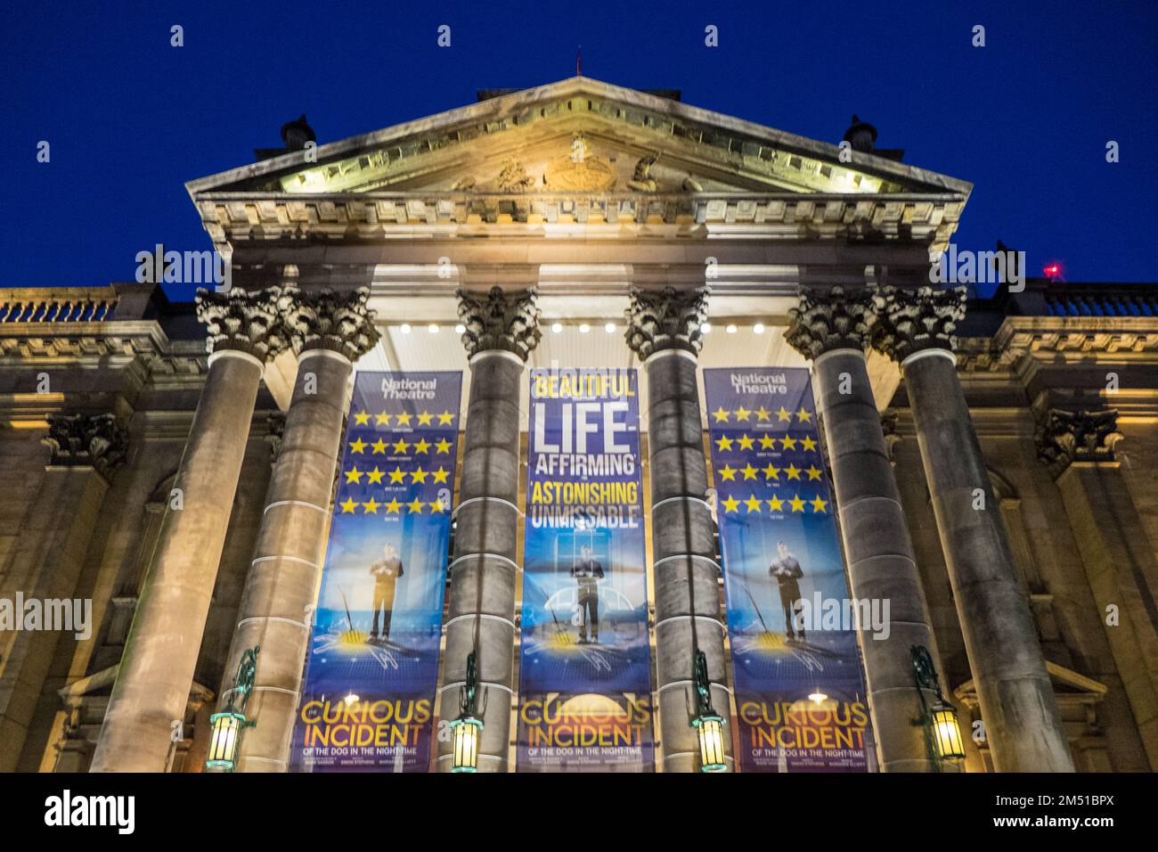 Luxurious 19th century theatre with refurbished interiors hi-res stock ...