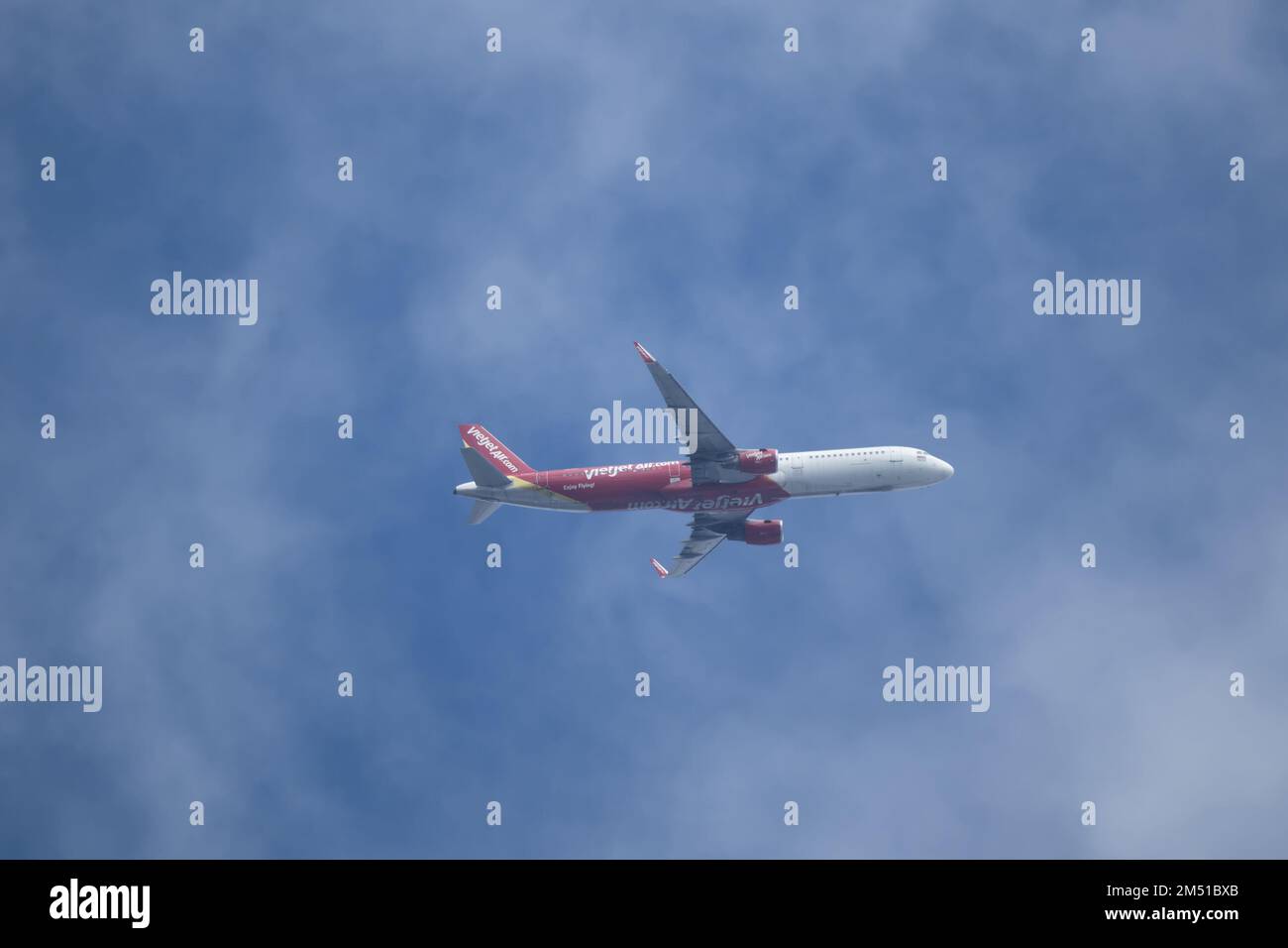 Chiangmai, Thailand - November 18 2022: HS-VKJ A321-200 of Thai Vietjet ...