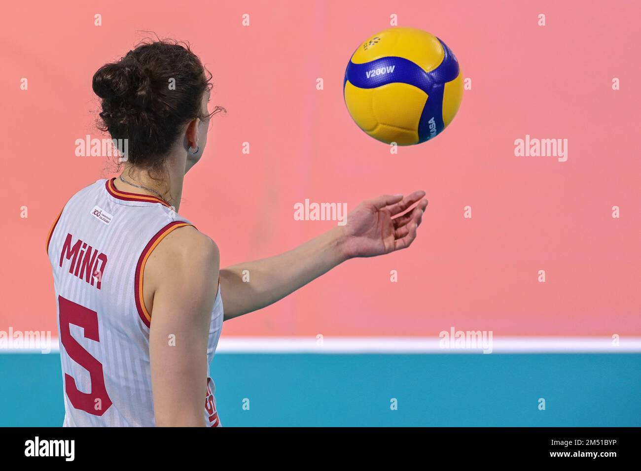 Pala Wanny, Florence, Italy, December 22, 2022, Mina Popovic ...