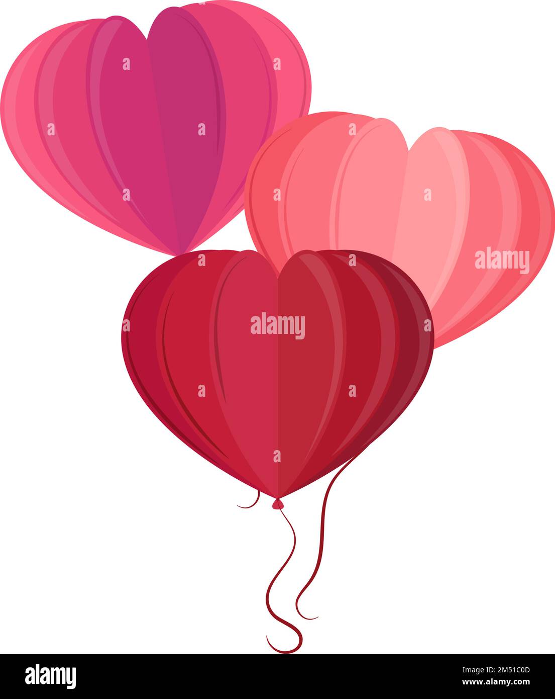 balloons valentines day Stock Vector Image & Art - Alamy