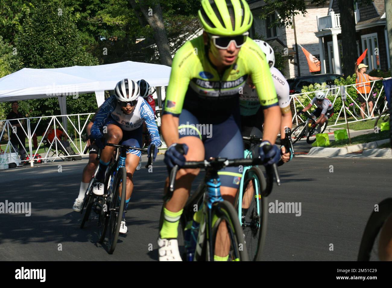 Women's Bicycle races at Lake Bluff Criterium 2022 Stock Photo - Alamy