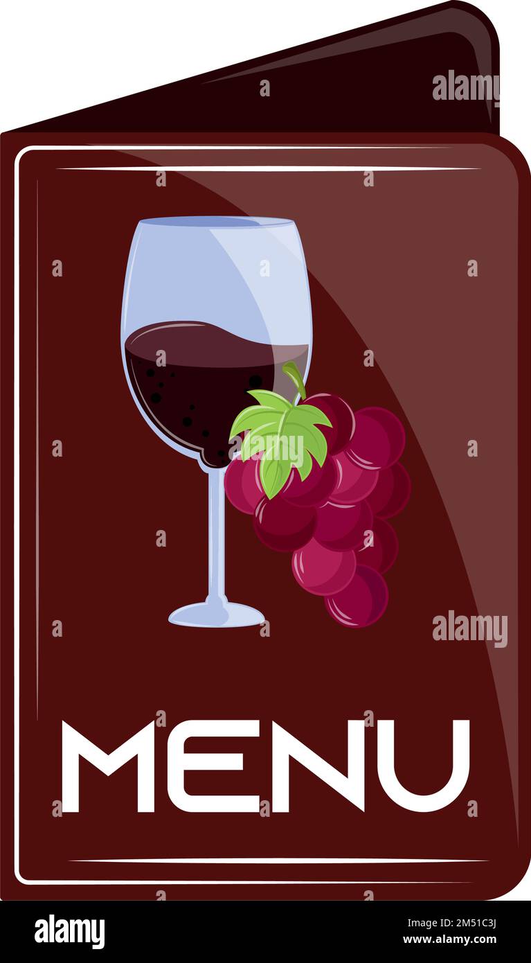 wine menu icon Stock Vector Image & Art - Alamy