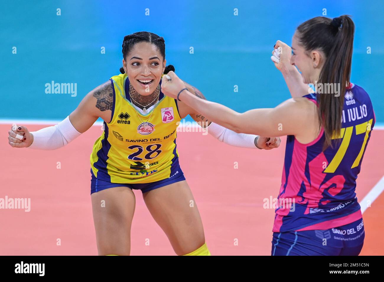 Pala Wanny, Florence, Italy, December 22, 2022, Brenda Castillo (Savino ...